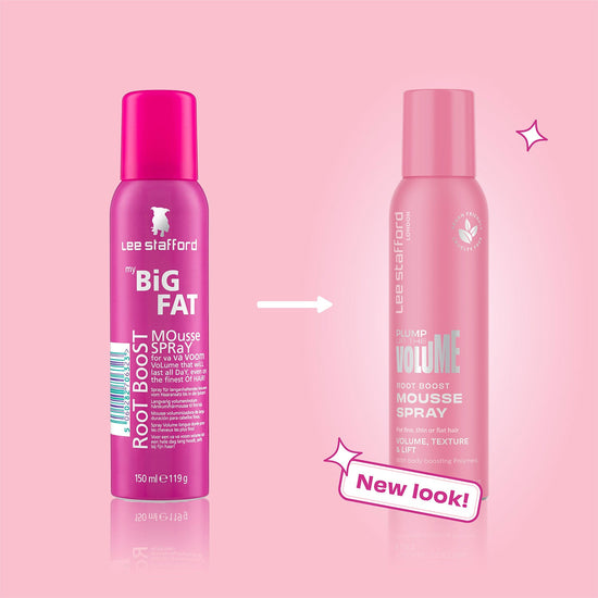 Plump Up The Volume Root Boost Mousse Spray – Lee Stafford UK
