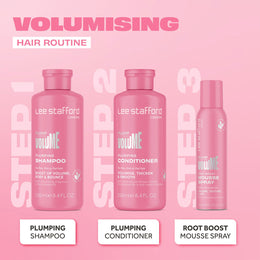 Plump Up The Volume Root Boost Mousse Spray – Lee Stafford UK